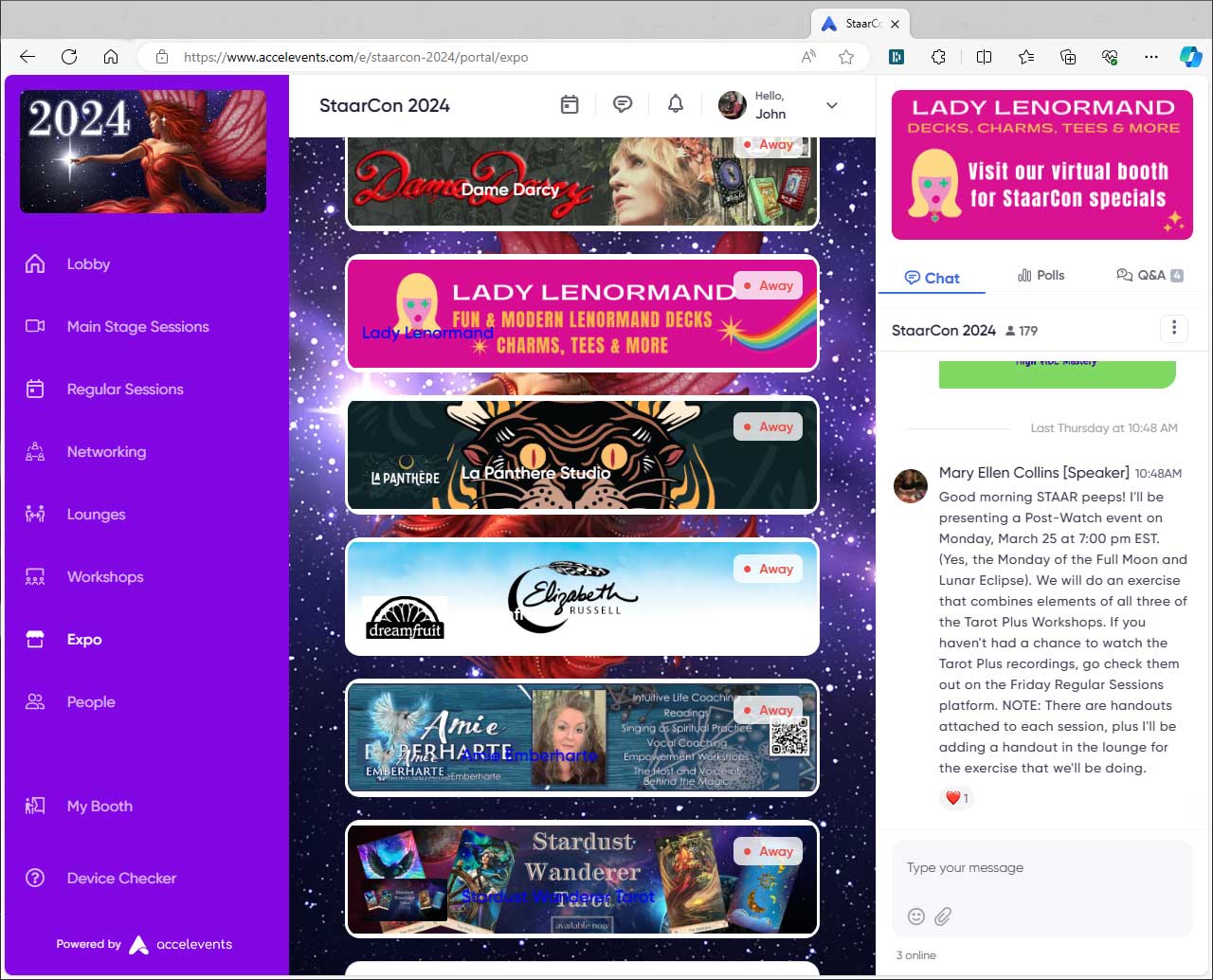 Welcome to StaarCon Hybrid Tarot & Metaphysical Conference | StaarCon